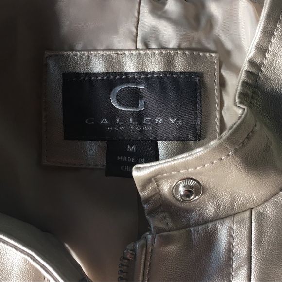 Gallery | Jackets & Coats | Gallery New York Gold Jacket | Poshmark